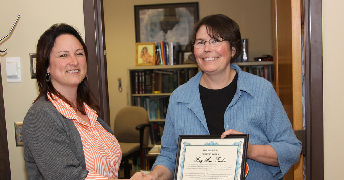 March ‘Our Hero’ award | Office of University Human Resources | Oregon ...